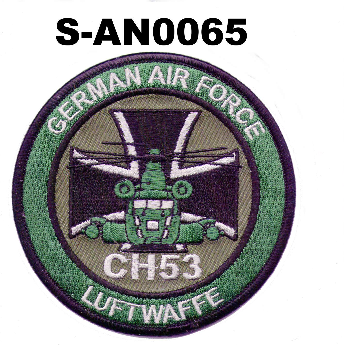 CH-53 Luftwaffe Balkenkreuz, CH53 Aufnäher patch | Sticker Shop Strerath