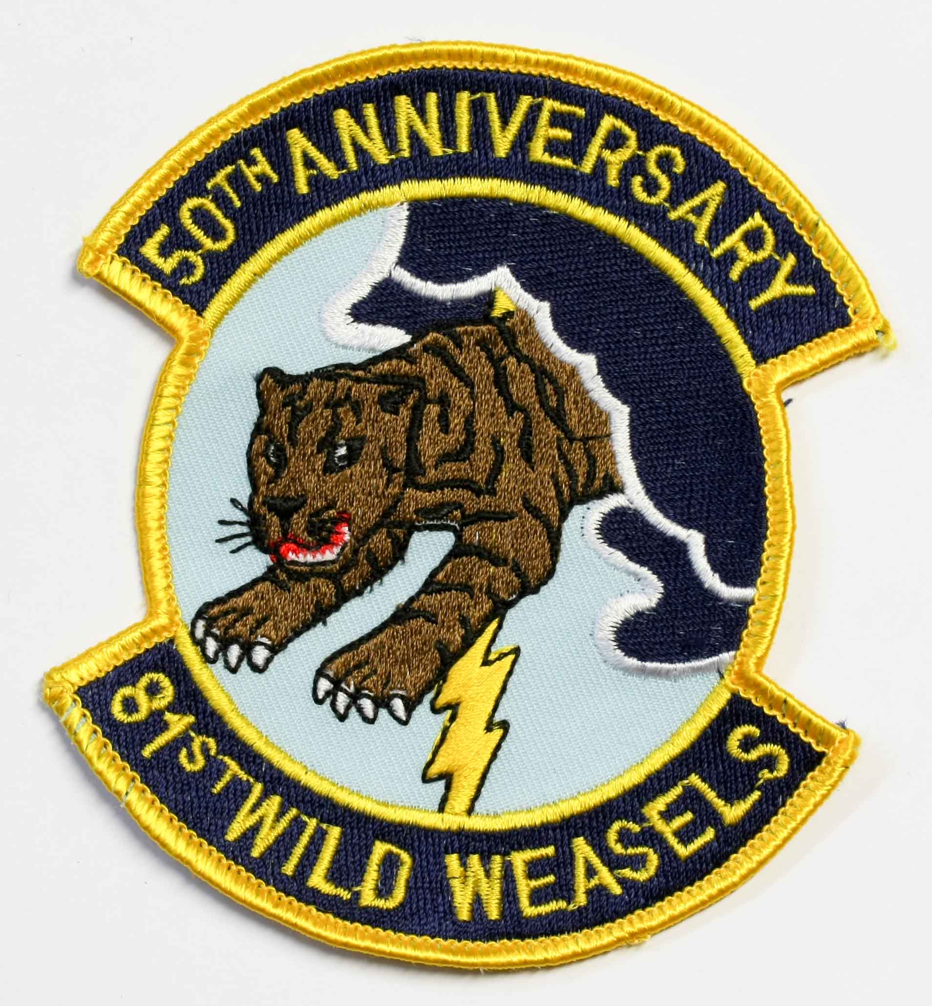 81.TFS Wild Weasels 50th anniversary Aufnäher patch | Sticker Shop Strerath