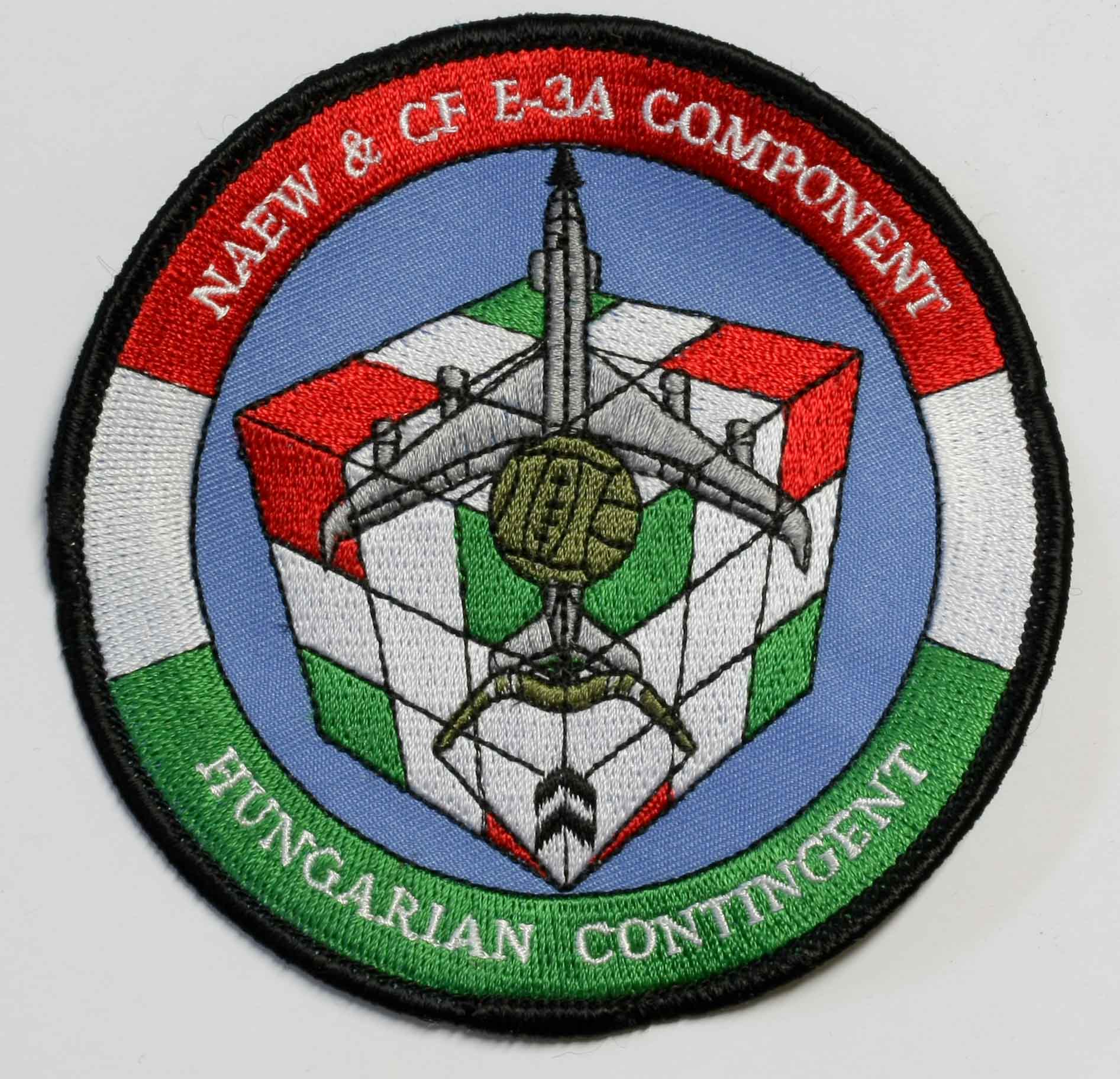 NATO Awacs HUNGARIAN Contigent Aufnäher patch | Sticker Shop Strerath