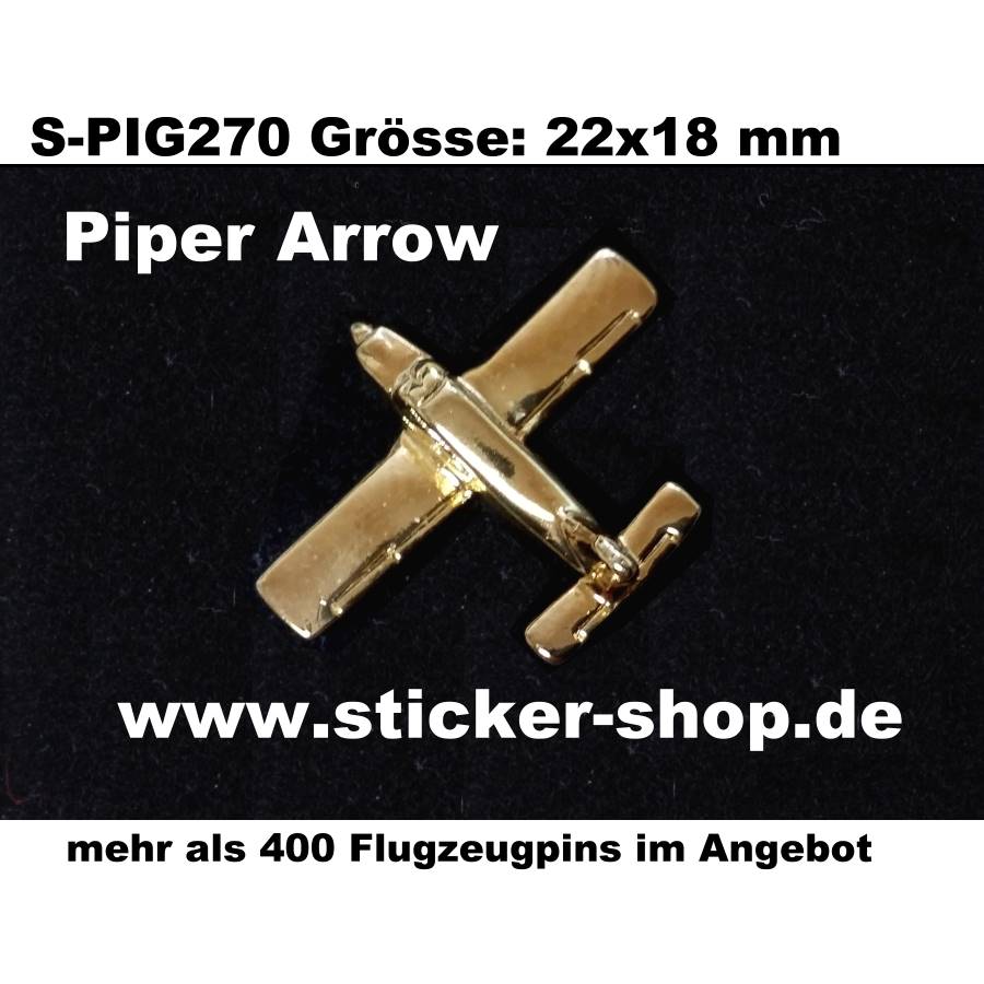 Piper Arrow, Anstecker, pin, Anstecknadel | Sticker Shop Strerath