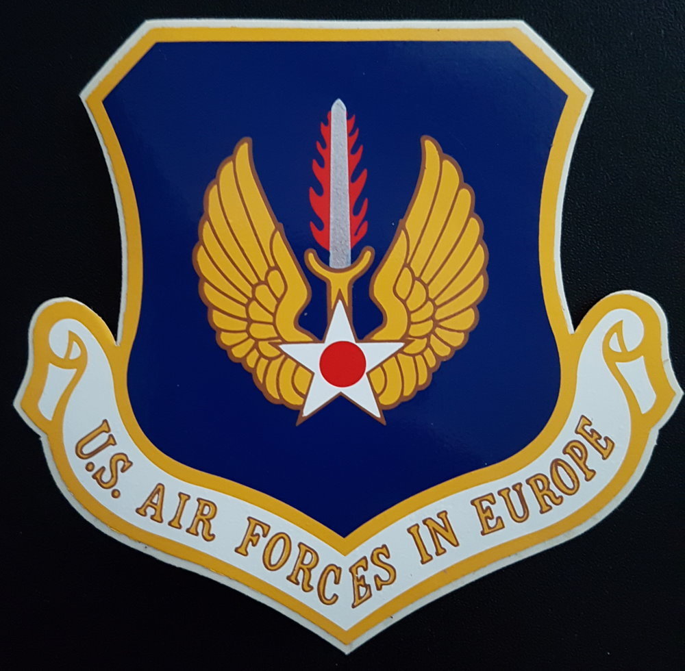 US Air Force, s in Europe, Aufkleber, kleine Version | Sticker Shop ...