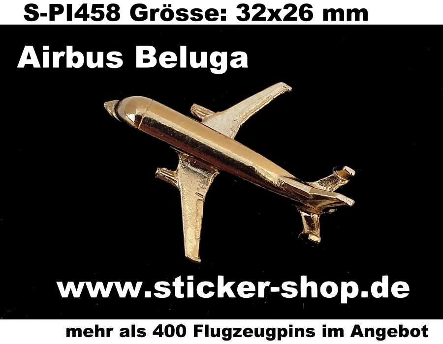 Airbus Beluga, aircraft, pin, Anstecker, Anstecknadel | Sticker Shop ...