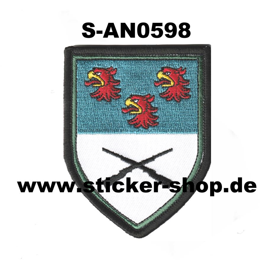 Panzergrenadierbataillon 411, PzGrenBtl 411, Bundeswehr, Aufnäher ...