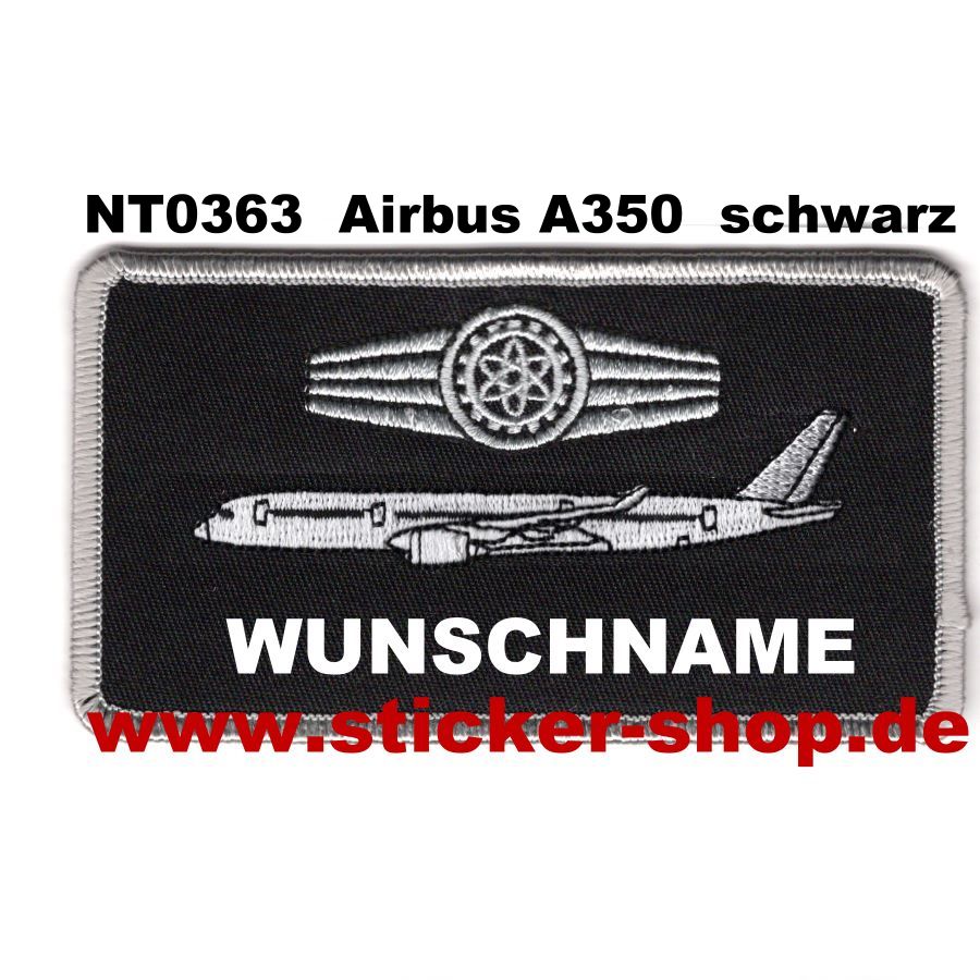 Airbus A350, Technik, Namensschild, Nametag, Aufnäher, patch | Sticker ...