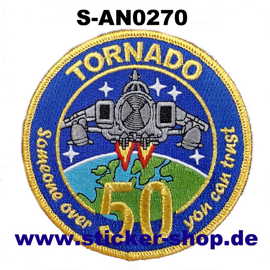 Luftwaffe, 50 Jahre, Tornado, Bundeswehr, Aufnäher, patch | Sticker ...