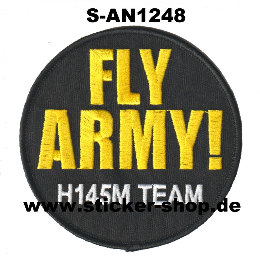 FLY ARMY, H145M TEAM, Heeresflieger, Aufnäher, patch | Sticker Shop ...