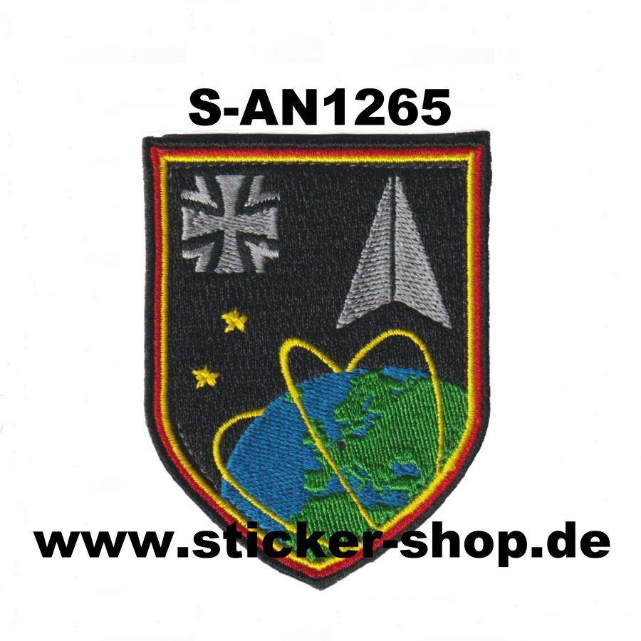Weltraumbehörde der Bundeswehr, Aufnäher, patch, Luftwaffe | Sticker ...