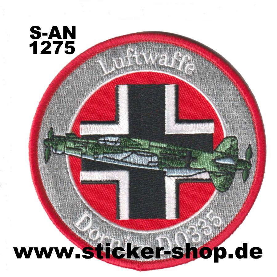 Luftwaffe, Dornier, Do-335, Do335, Aufnäher, patch, | Sticker Shop Strerath