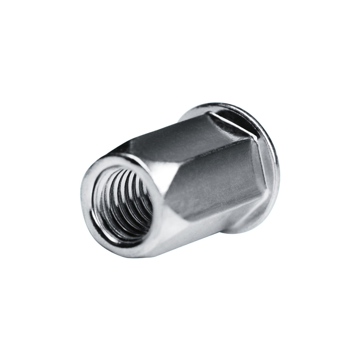 Blind Rivet Nuts M 8 - Steel [ AISI 1008 ] Galvanized (Ø x L) 11,0 mm x ...