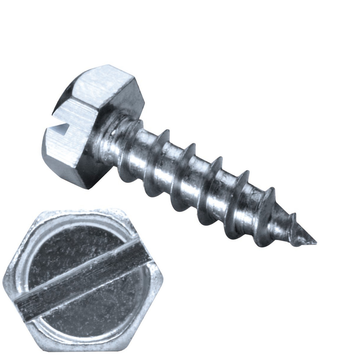 Hexagon Head Self Tapping Screws (Ø x L) 5,5 x 25 mm Stainless steel A2 ...