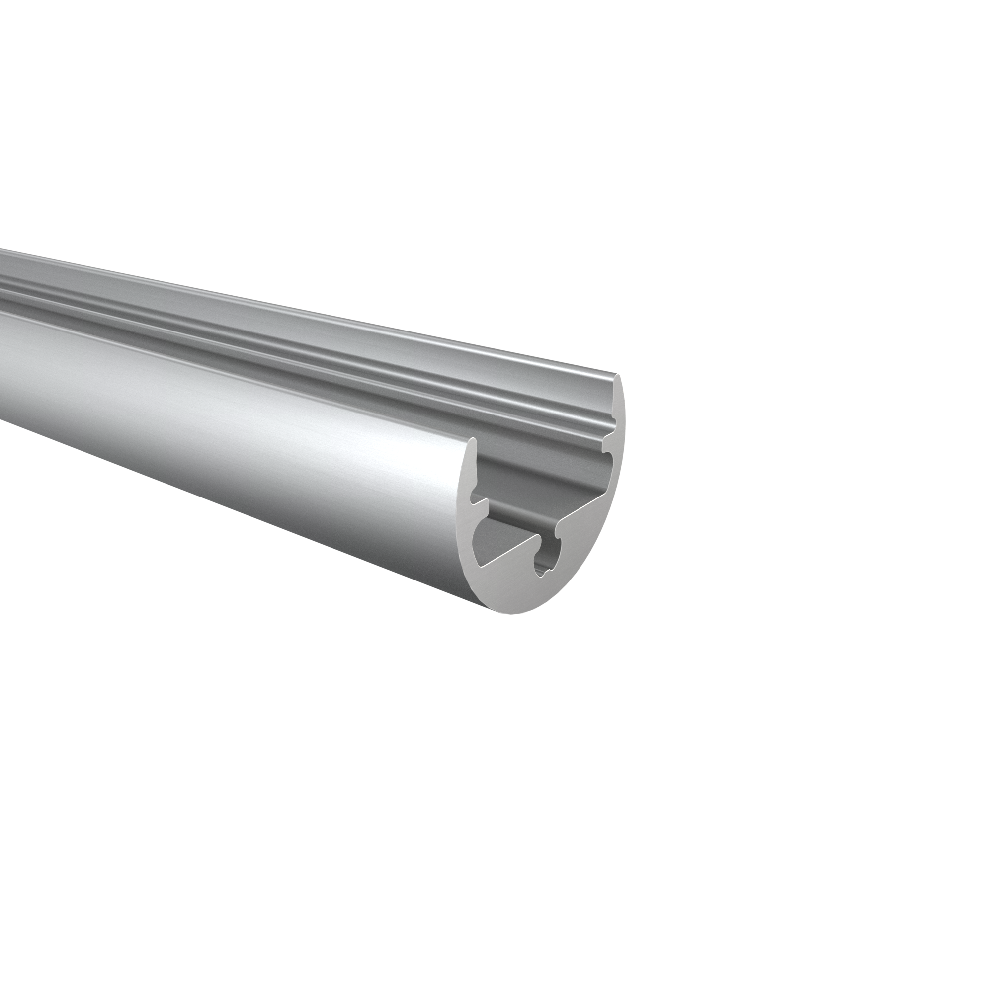 Eloxiertes Aluminium Rundprofil GAIL für LED-Streifen | alu-profile-led ...