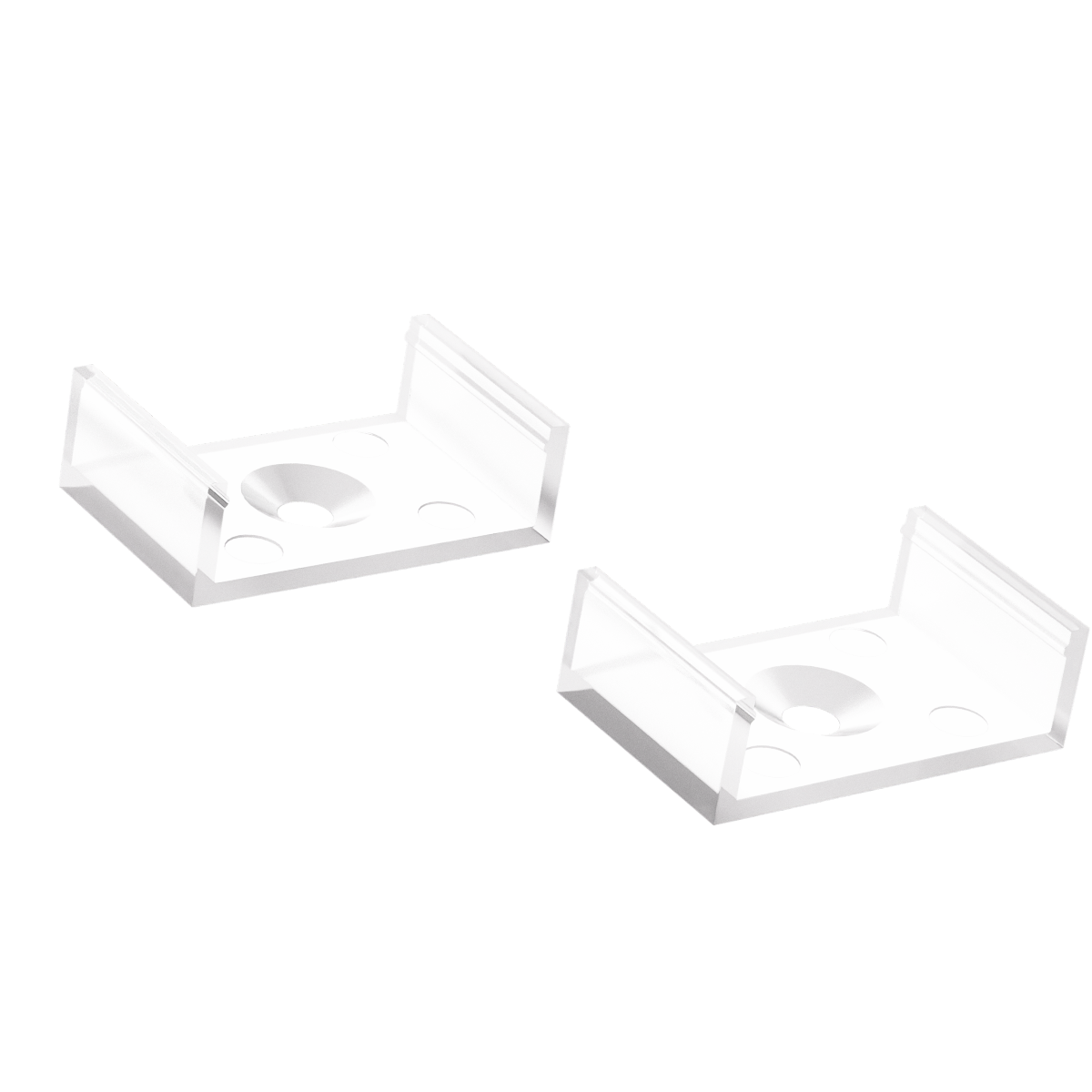 Montagehalter / Clips für das Aluprofil Oka | alu-profile-led.de ...