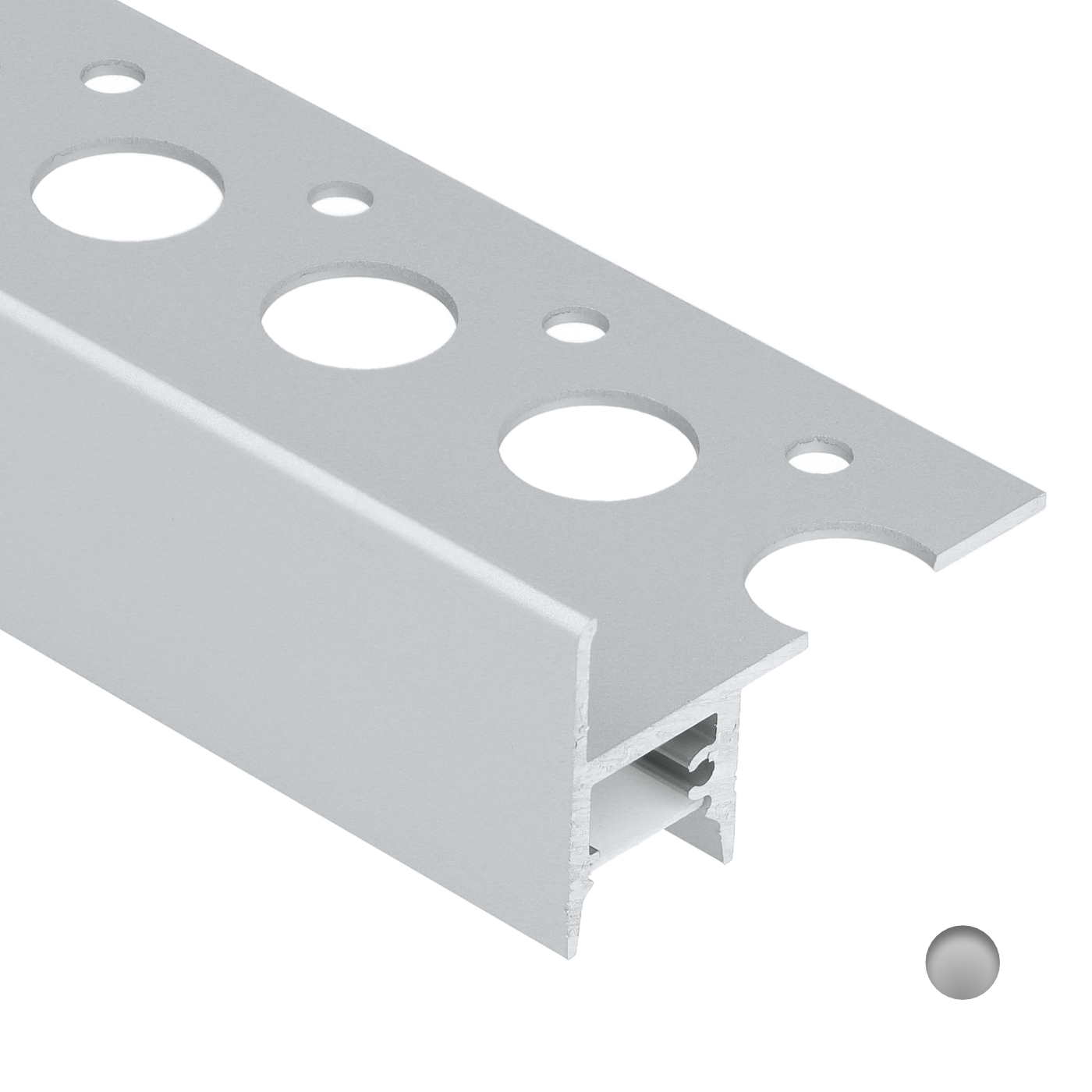 Eloxiertes Aluminium Fliesenprofil für Treppen Mundo für LED-Streifen ...