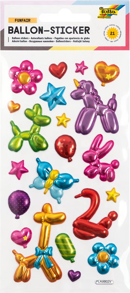 Ballon-Sticker Funfair, 105 Sticker | kitaeinkauf.de