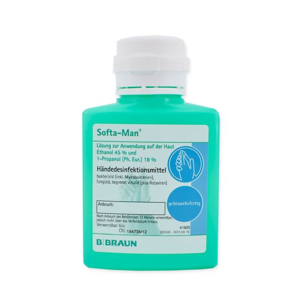 B. Braun Softa-Man® Händedesinfektion, RKI u. VAH zertifiziert, 100ml ...