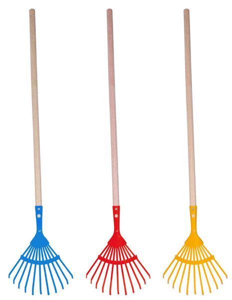 Kinder Rechen, 3 tlg. bunt gemischt | kitaeinkauf.de