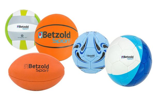 Betzold Sport Ball-Set, mit 5 Bällen | kitaeinkauf.de