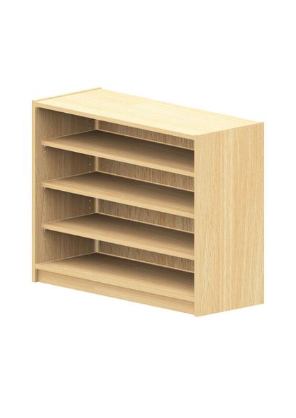 BasicPlus Unterschrank, offen, 3 Einlegeböden, Breite 102 cm | Happy Kidz