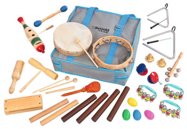 Betzold Musik Rhythmik-Tasche mit 26 Instrumenten | kitaeinkauf.de