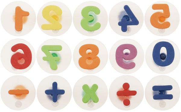 EVA-Stempel Ziffern mit Rechenzeichen, 15 tlg. | Gejo Service GmbH