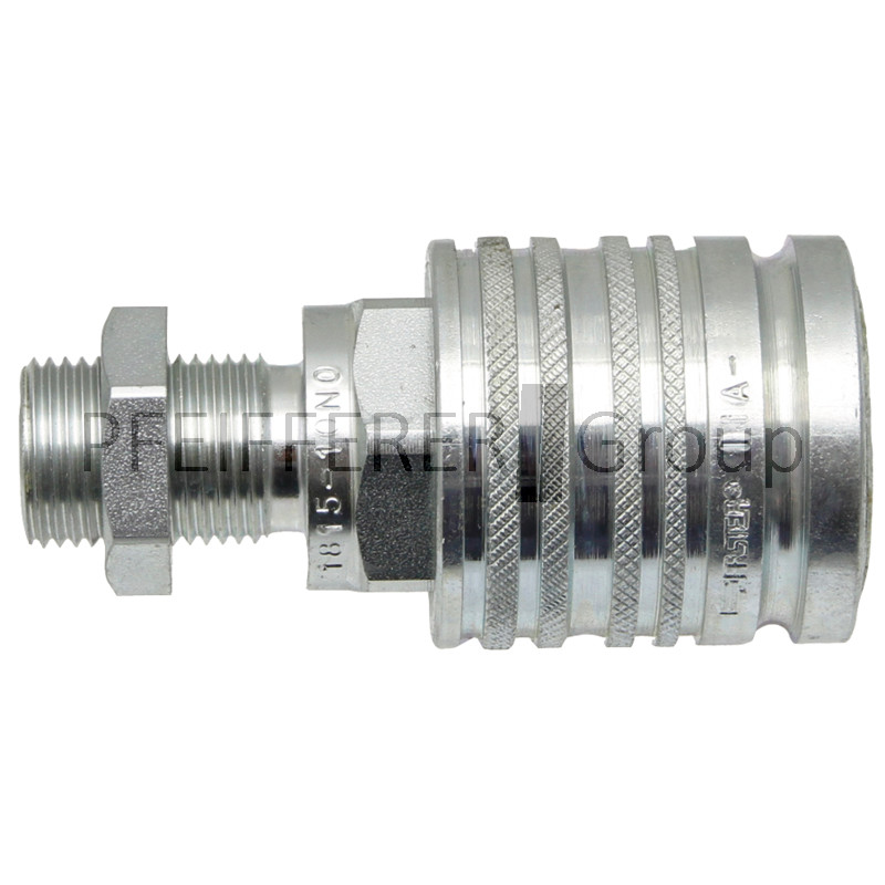 KM-S L/S Kupplungsmuffe Schottwand KM-S 28L (M36x2,0) DN25-BG6 ...