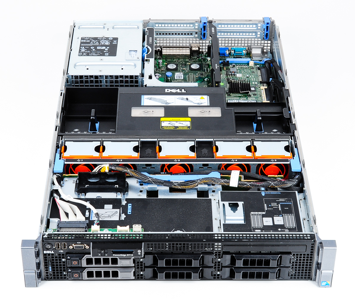 Dell PowerEdge R710 Server 2x Xeon X5667 Quad Core 3.06 GHZ, 16 GB DDR3 ...