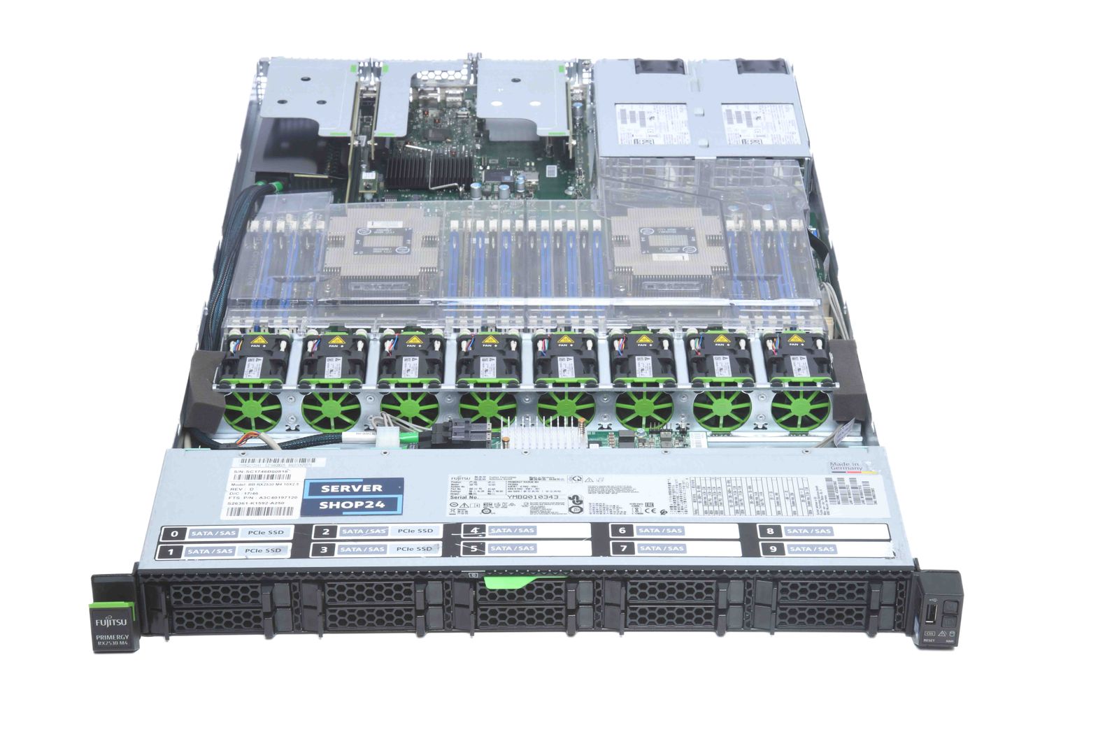 FUJITSU PRIMERGY RX2530 M4 rack server | Servershop24