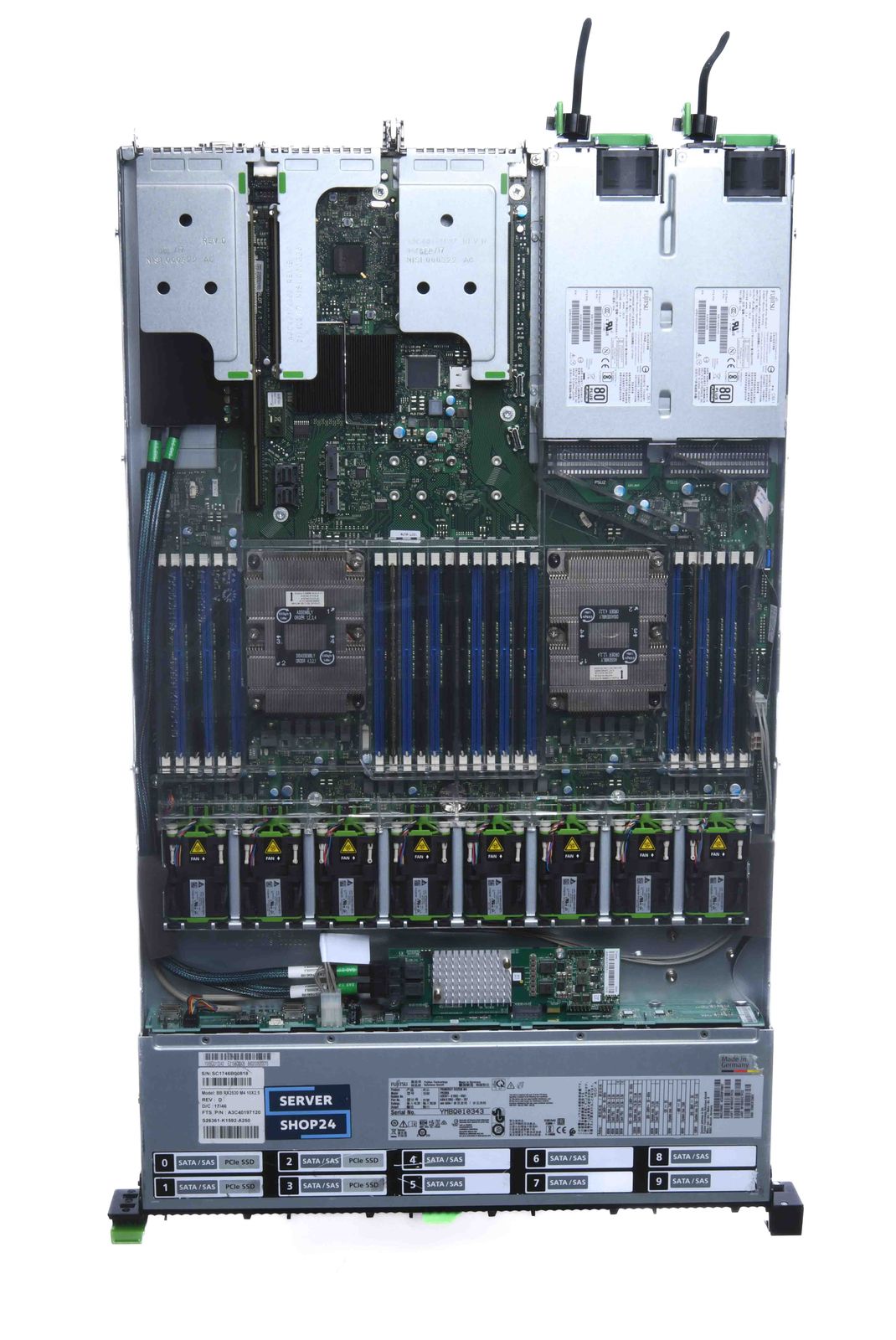 FUJITSU PRIMERGY RX2530 M4 rack server | Servershop24