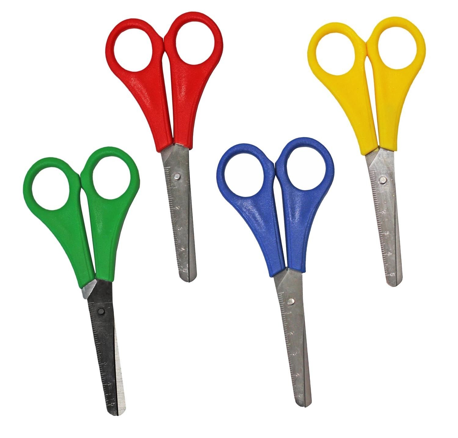 Kinderschere Linkshänder Bastelschere Schere verschiedene Farben | eBay