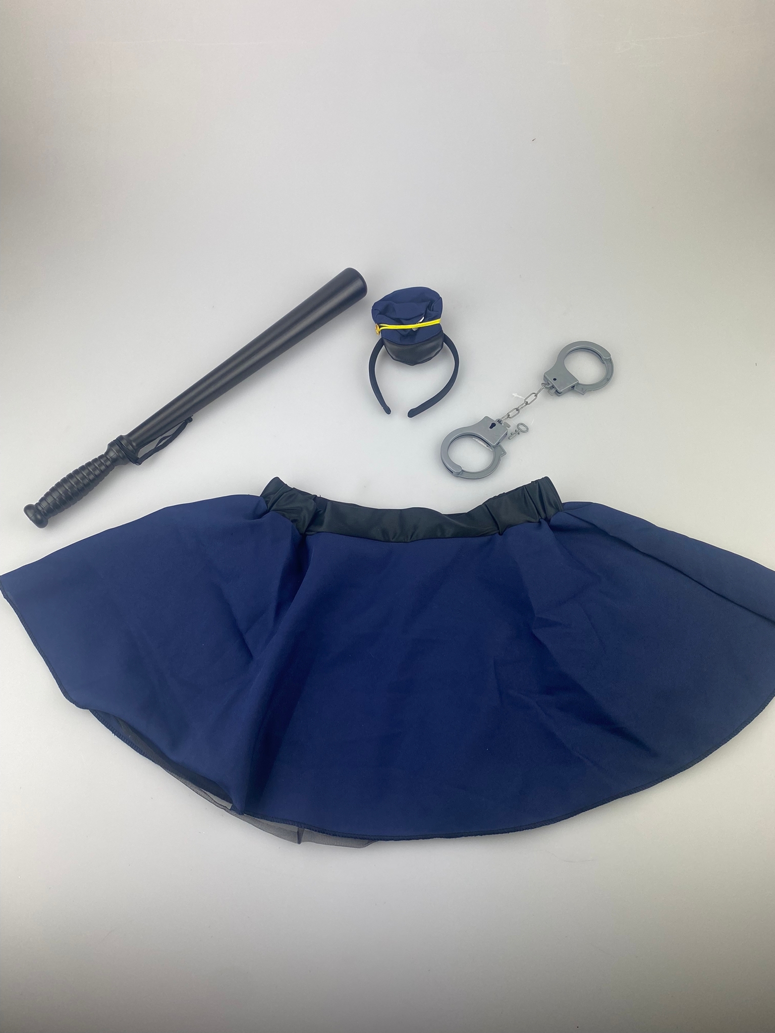 Polizistin Damenkostüm 4-teiliges Set Einheitsgröße | Jimmys Textilfactory