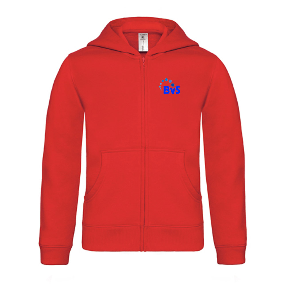 NICHT MEHR VERWENDEN!!! Hoodie mit Zip "BvS / Bertha von Suttner ...