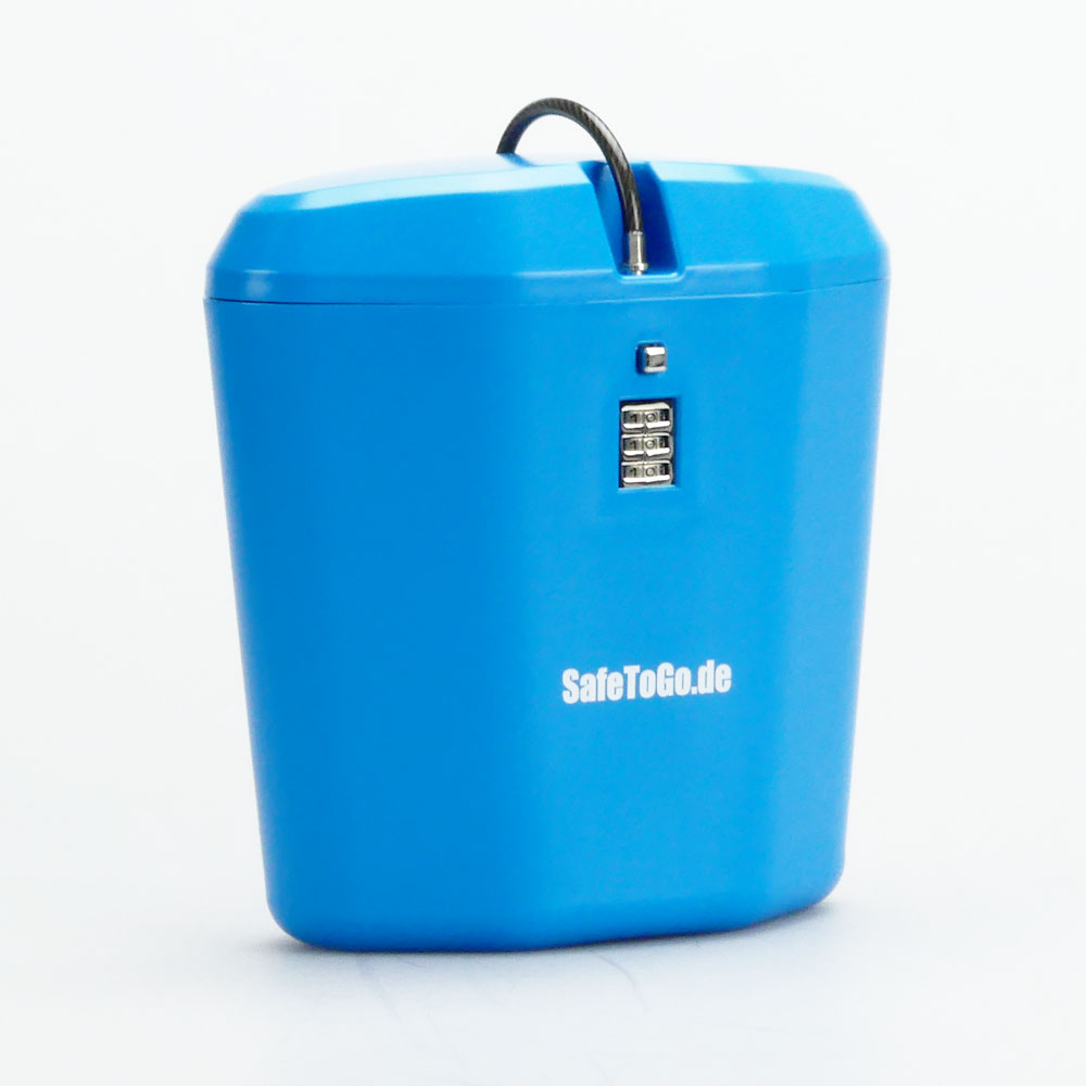 Strandtresor zum Anketten Abschließen Wertsachen-Box Zahlenschloss ...