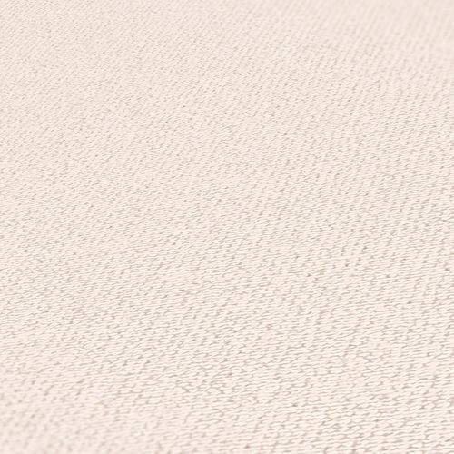 Vliestapete Beige Creme Leinen Optik Struktur 39039-4