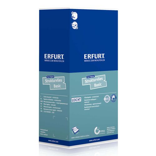 Erfurt Tapete Strukturvlies Basic 404 diffusionsoffen