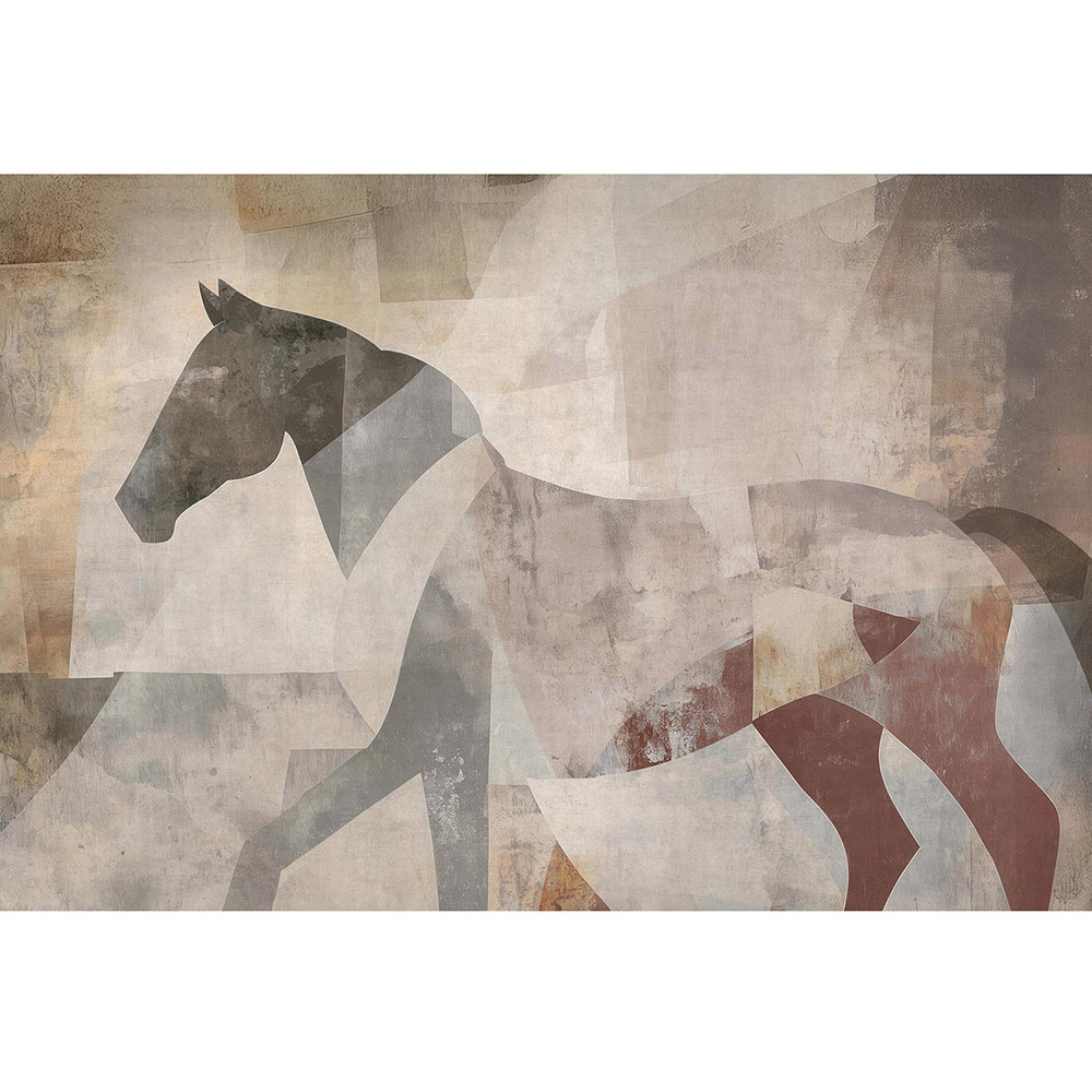 Guido Maria Kretschmer Photo Wallpaper Horse Brown Grey