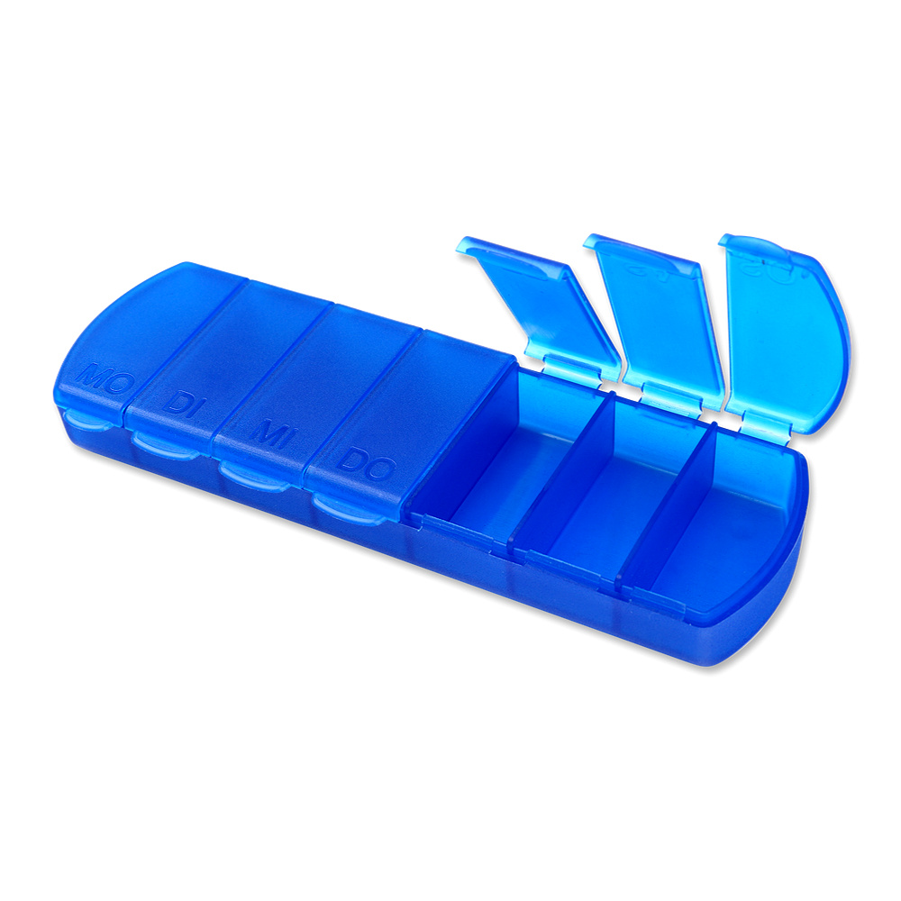 Schramm® Tablettenbox 11x4x1,5cm Pillen Tabletten Box Schachtel ...