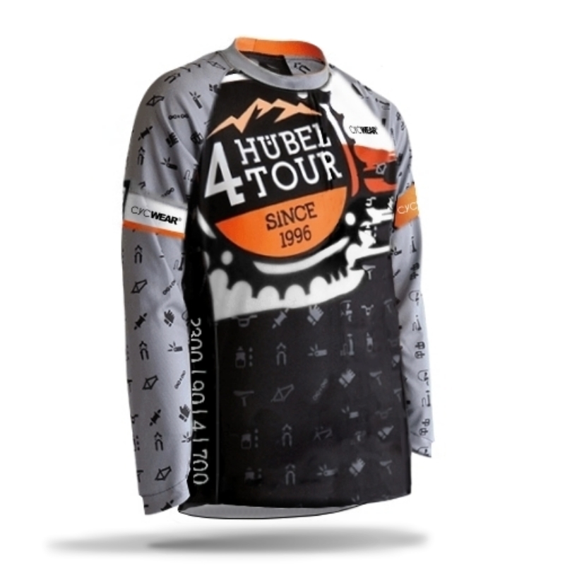 Freeride Shirt Langarm Vier Hübel Tour 4HTC | CYCWEAR®