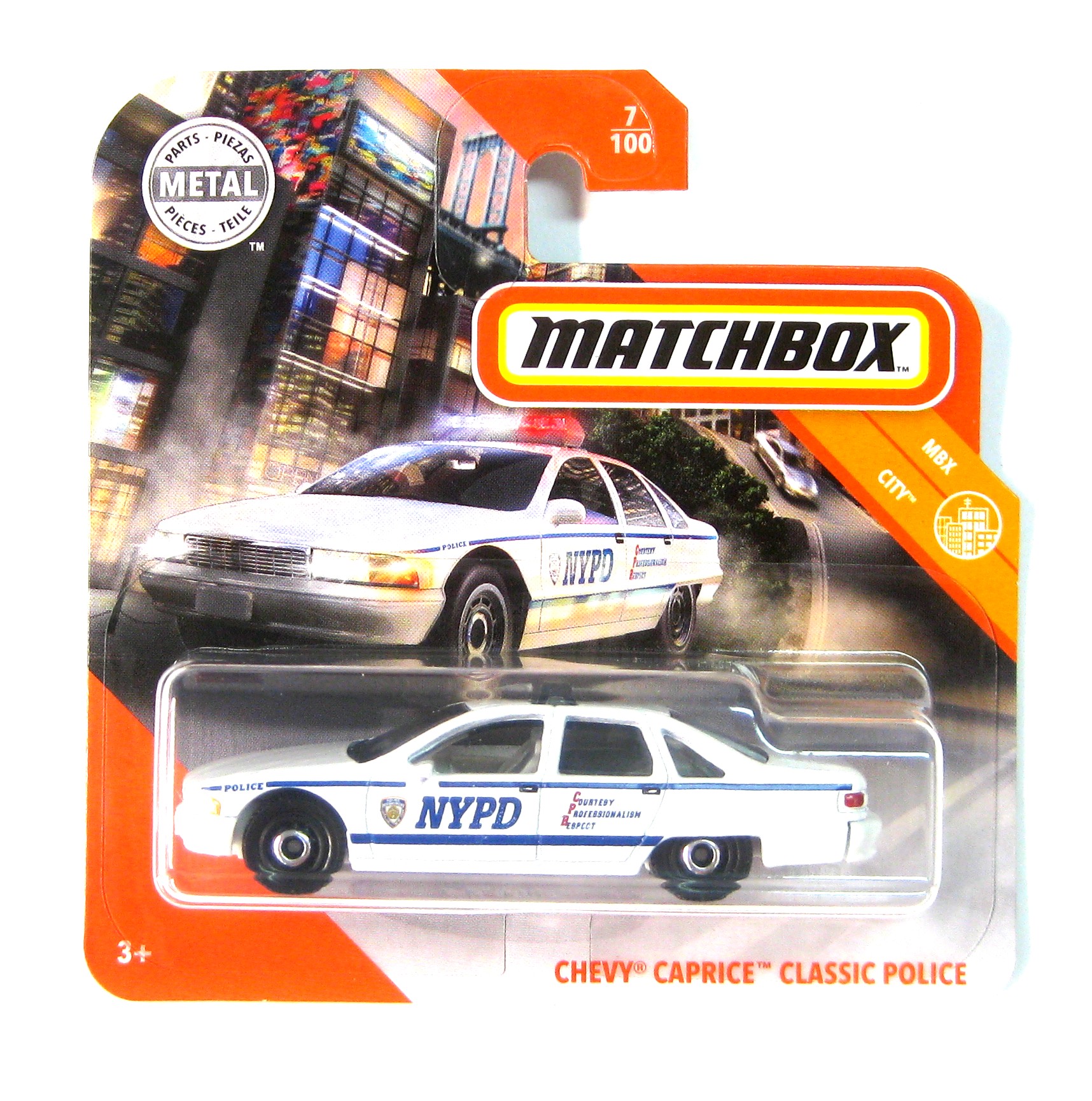 Matchbox Chevrolet Chevy Caprice Classic Police NYPD 1:64 | Modelle ...