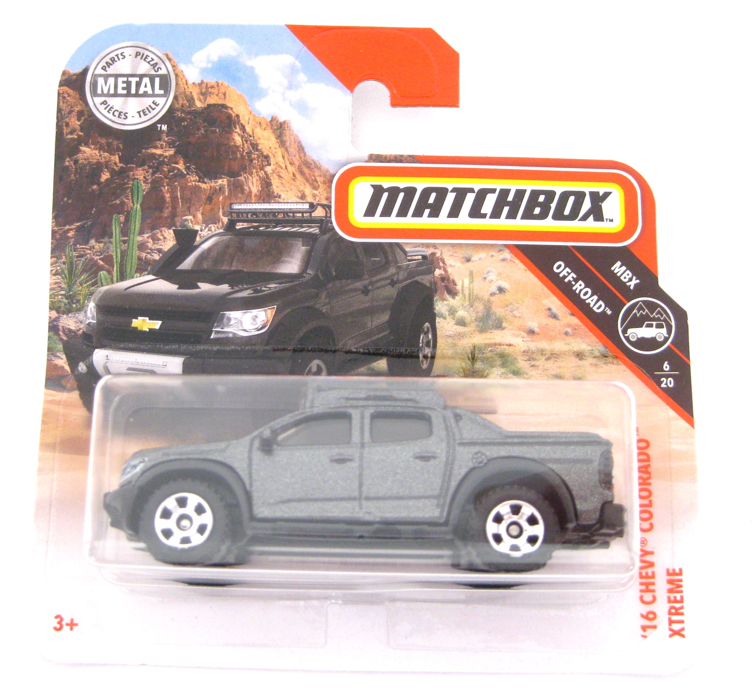 Matchbox* '16 Chevy Colorado Xtreme - Chevrolet Offroader - 1:64 ...