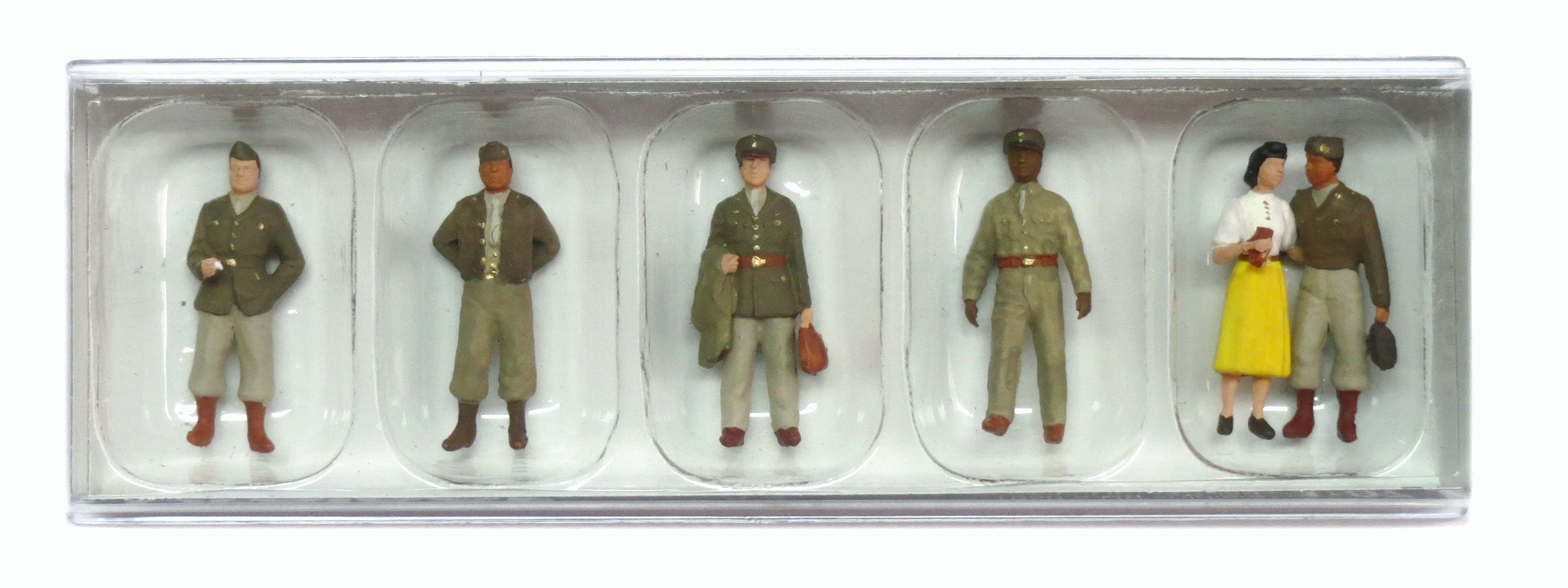 Preiser 10594 US-Soldaten. Fünfziger Jahre Spur H0 1:87 | Modelle Alles ...