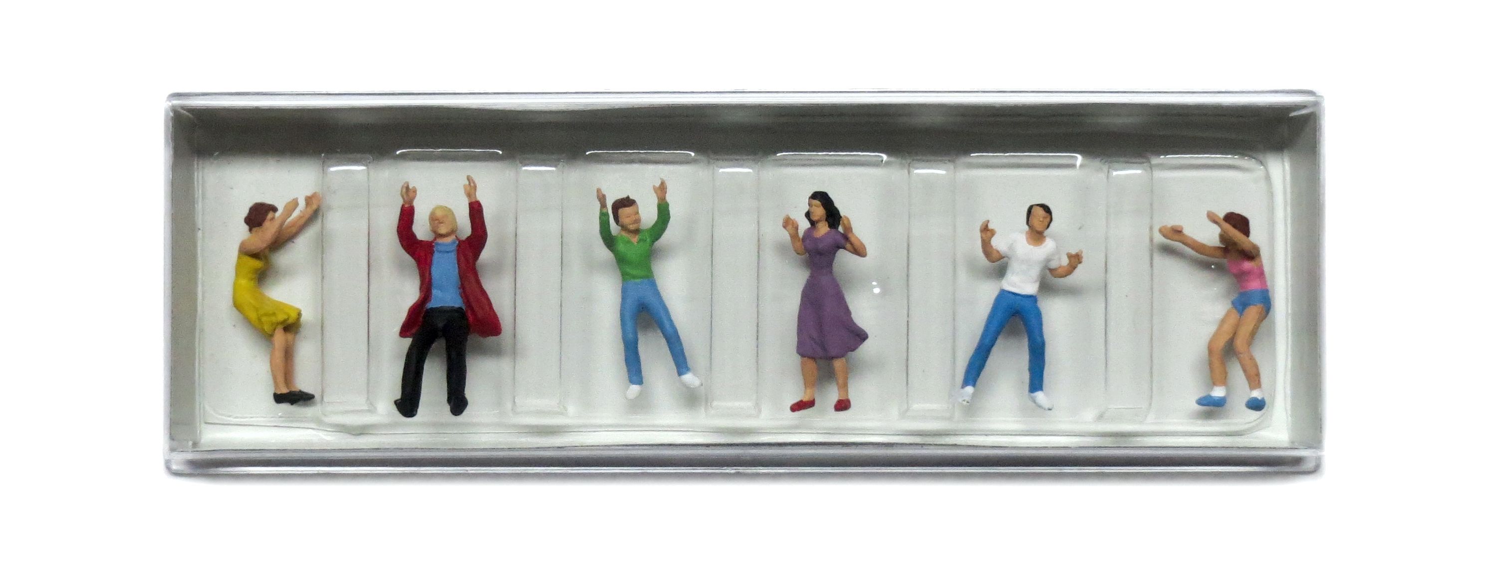 Preiser 24660 Figuren zur Schiffschaukel Spur H0 1:87 | Modelle Alles Gute
