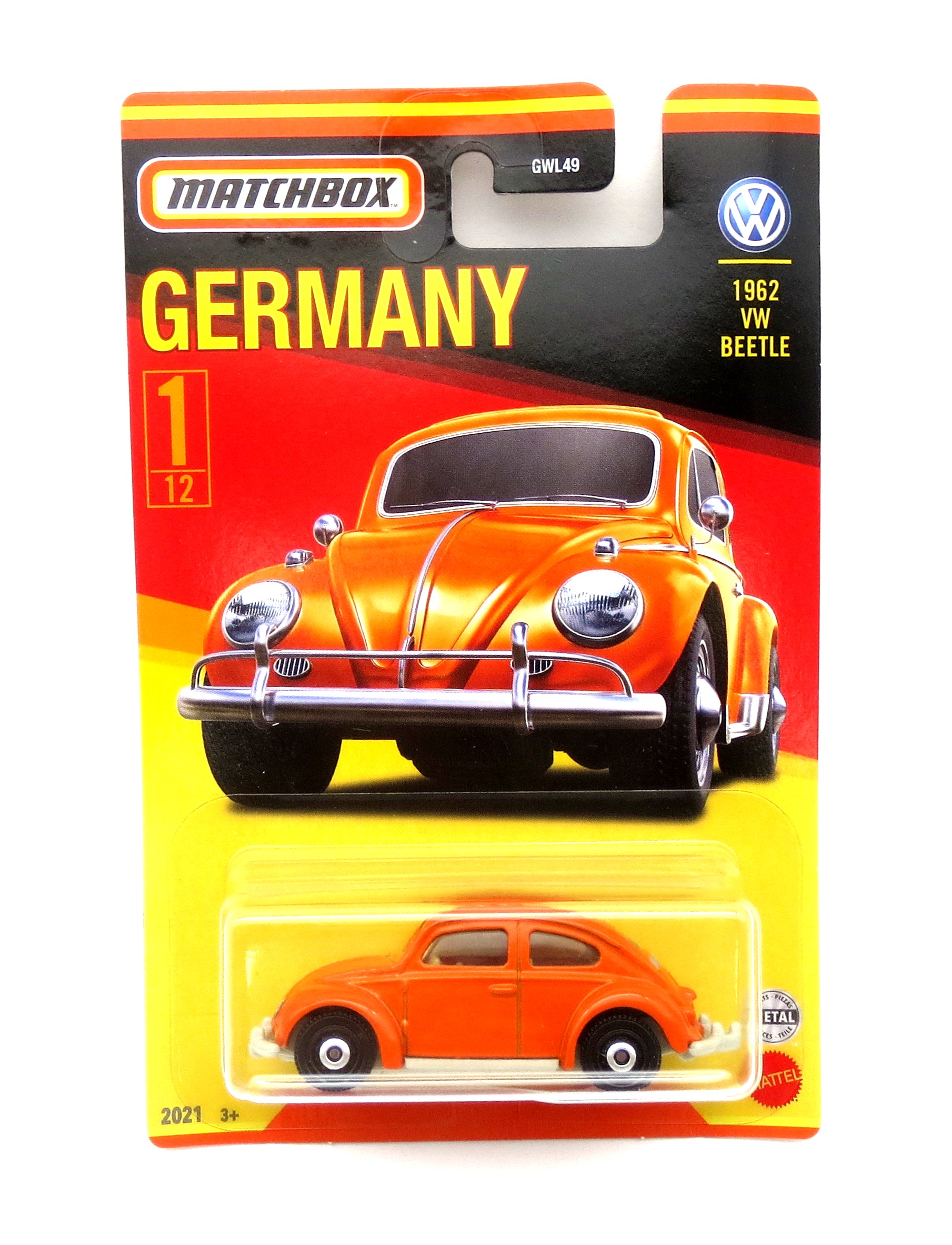 Matchbox 1962 VW Beetle Germany 1:64 | Modelle Alles Gute