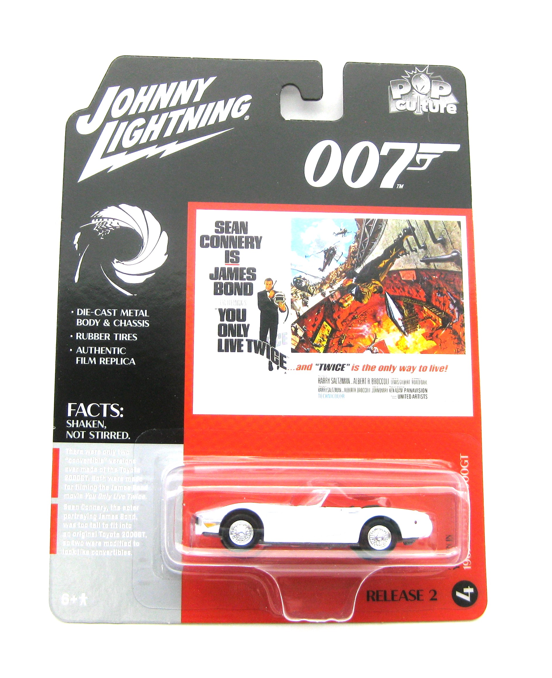 Johnny Lightning Toyota 2000GT 007 James Bond You only live twice 1967 ...
