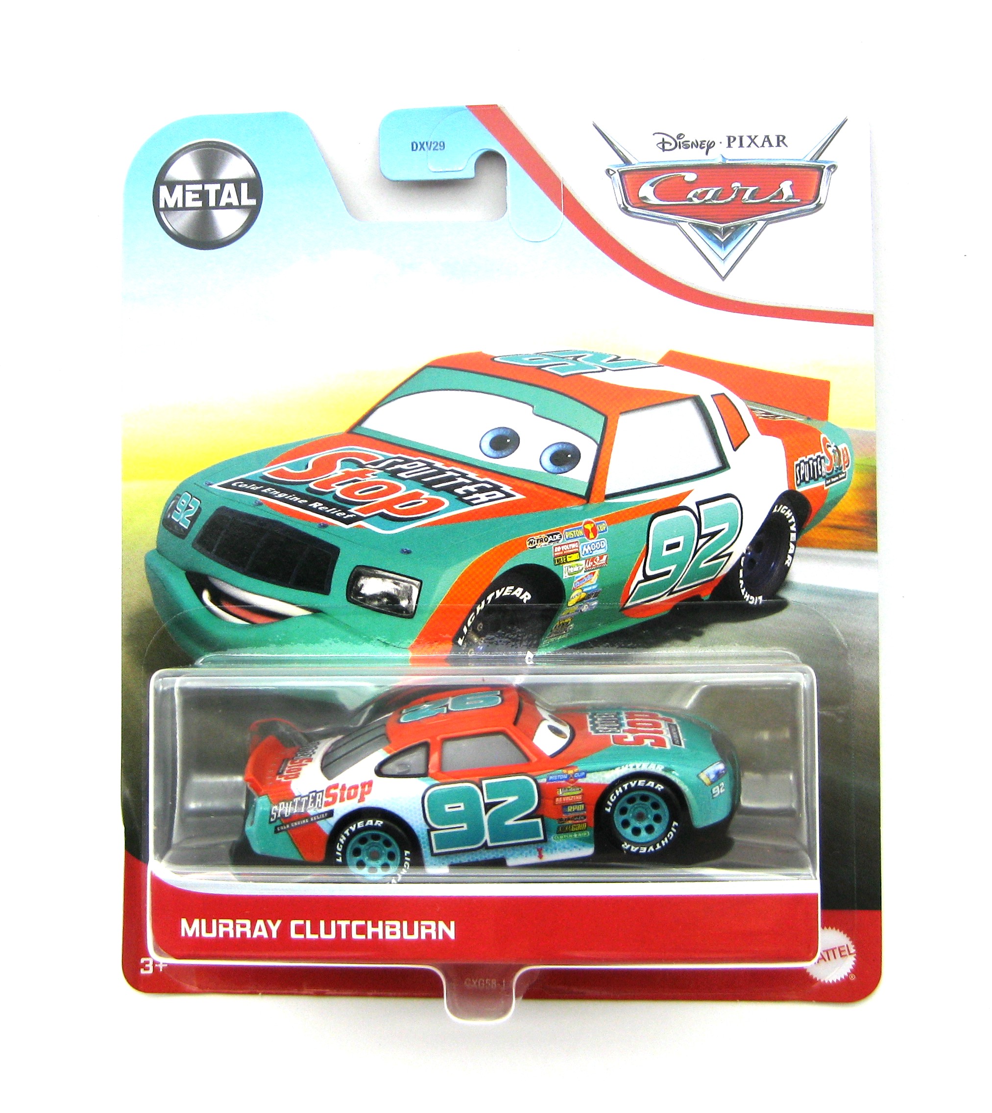 Mattel Disney Cars Murray Clutchburn Metal grün orange weiß 1:55 ...