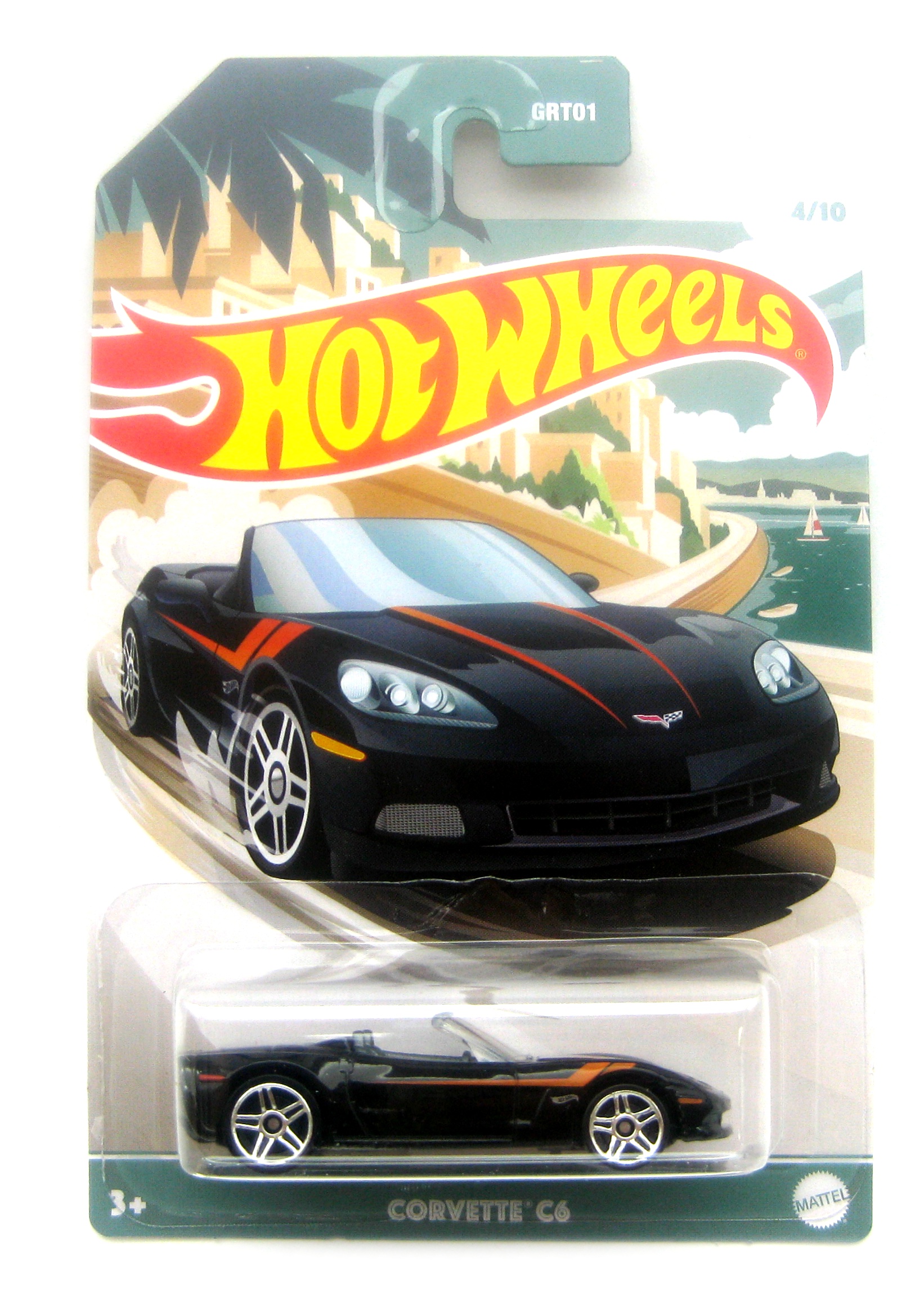 Hot Wheels Chevrolet Corvette C6 schwarz 1:64 | Modelle Alles Gute