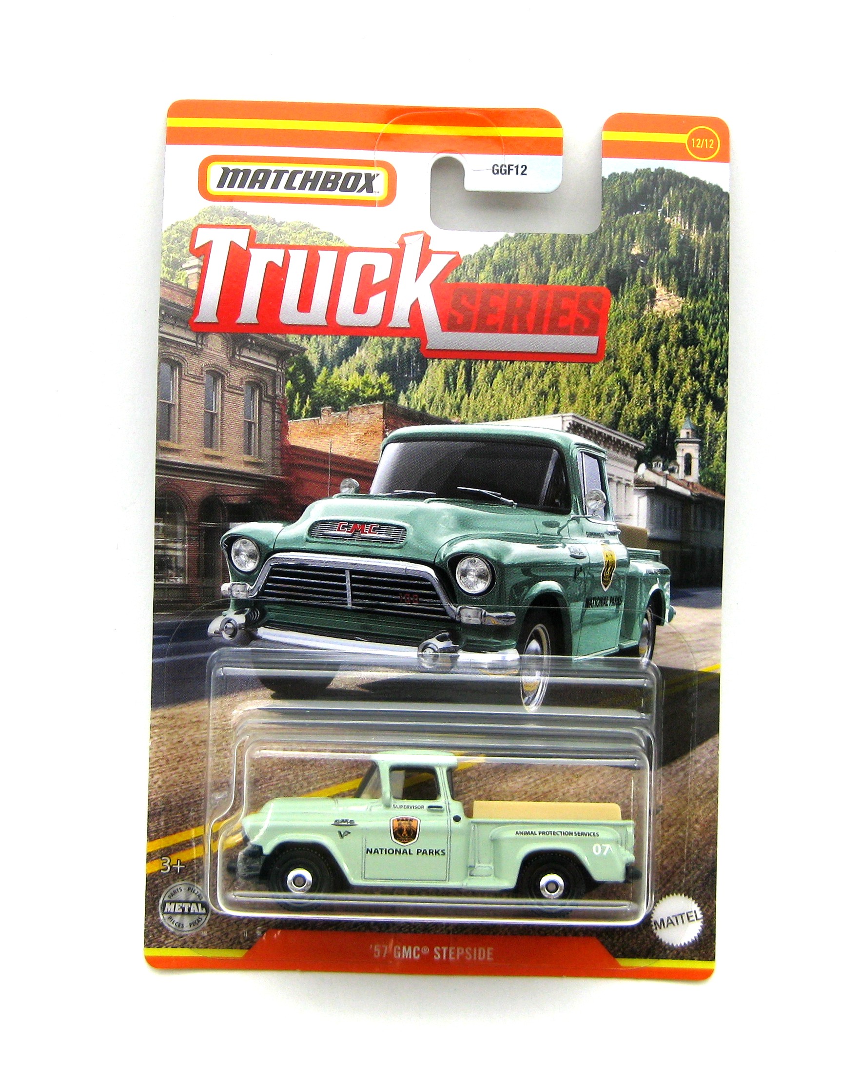 Matchbox GMC Stepside Truck Series 1957 türkis 1:64 | Modelle Alles Gute