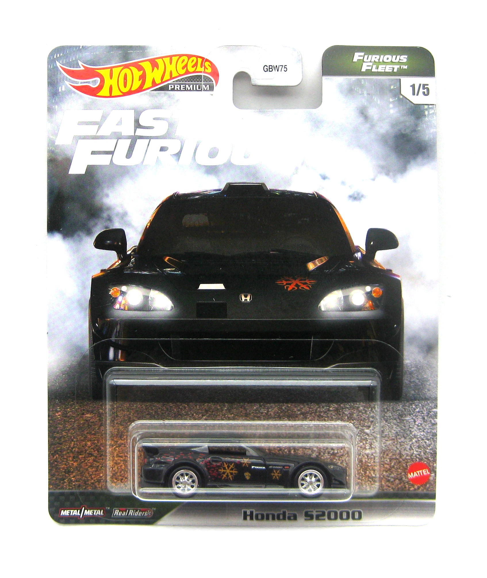 Hot Wheels Honda S2000 Fast & Furious Furious Fleet 1/5 schwarz 1:64 | Modelle Alles Gute