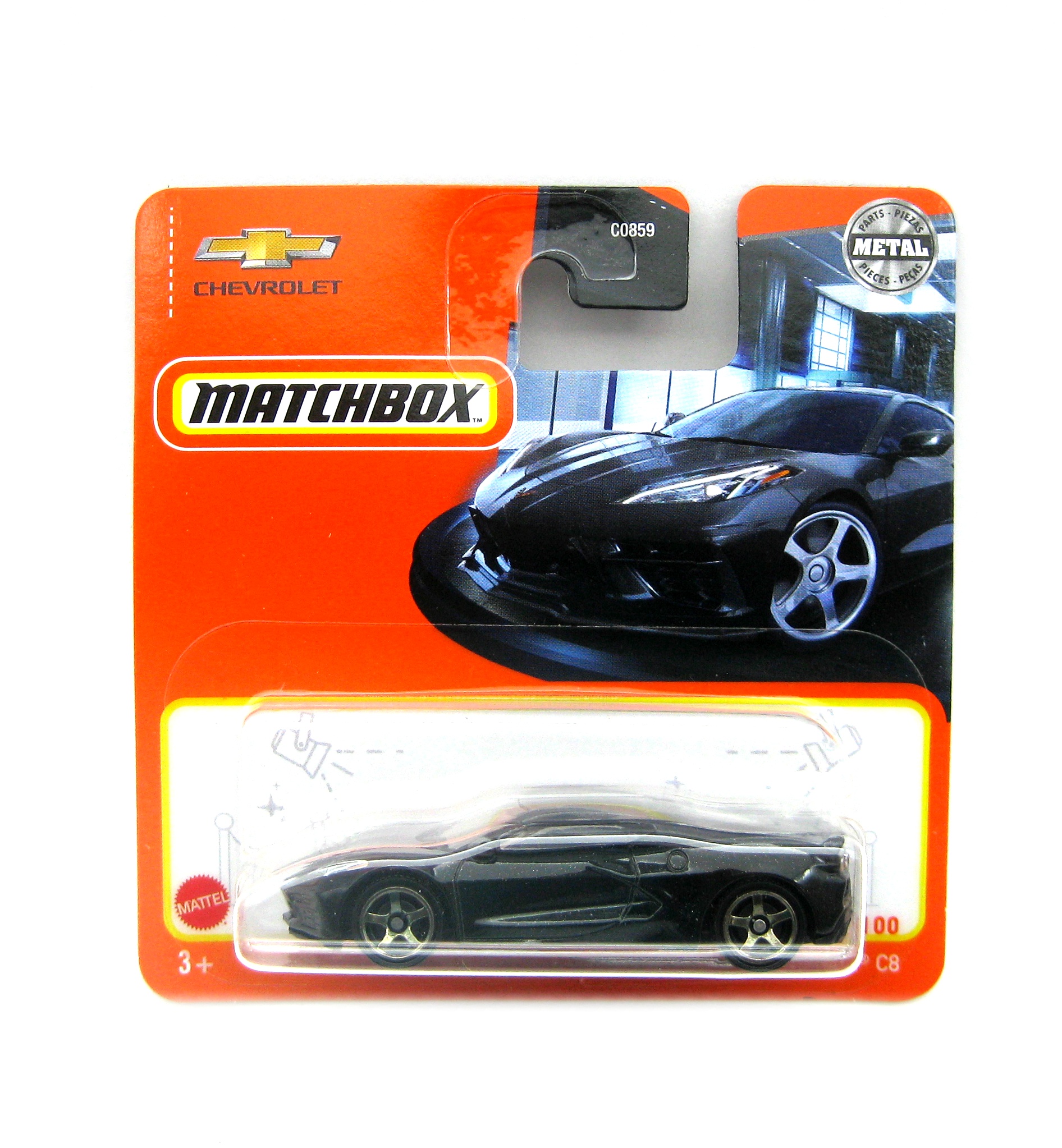Matchbox Chevrolet Corvette C8 2020 schwarz 1:64 | Modelle Alles Gute