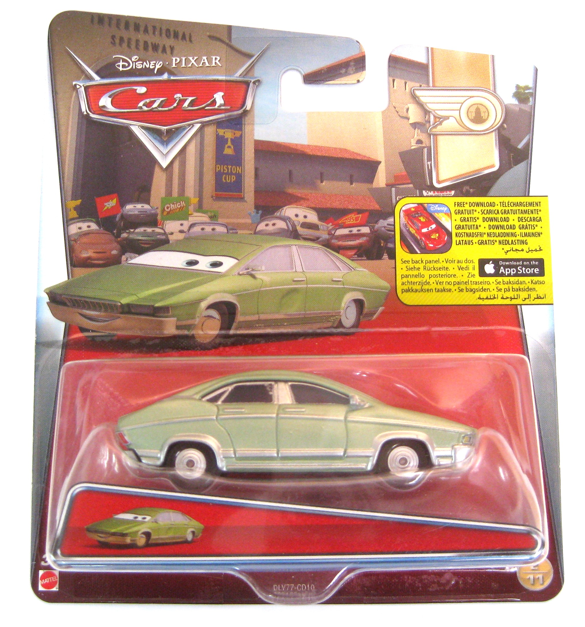 Disney Cars Patti Fahrzeug Serie LA Speedway Die-Cast Fahrzeug ...