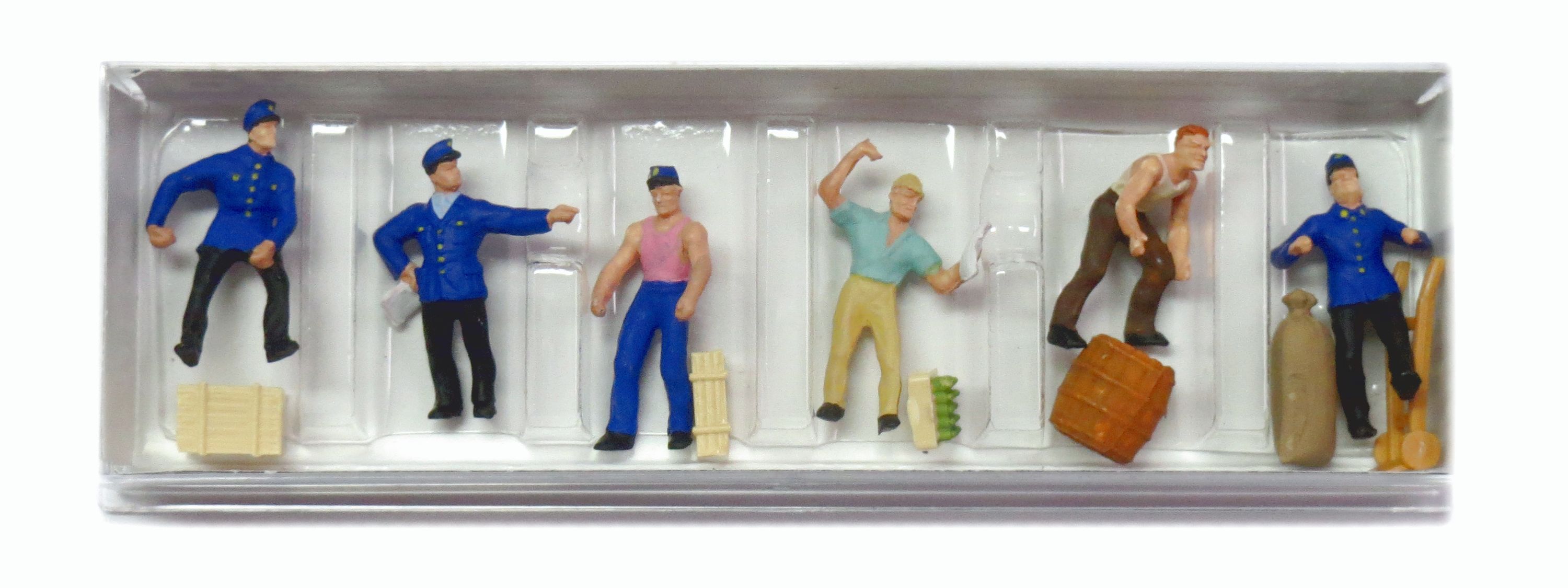 Preiser 10016 Güterbodenpersonal Spur H0 1:87 | Modelle Alles Gute